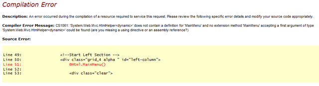 Devdave Getting Custom Extension Methods To Work In Aspnet Mvc 3 And Razor View Engine